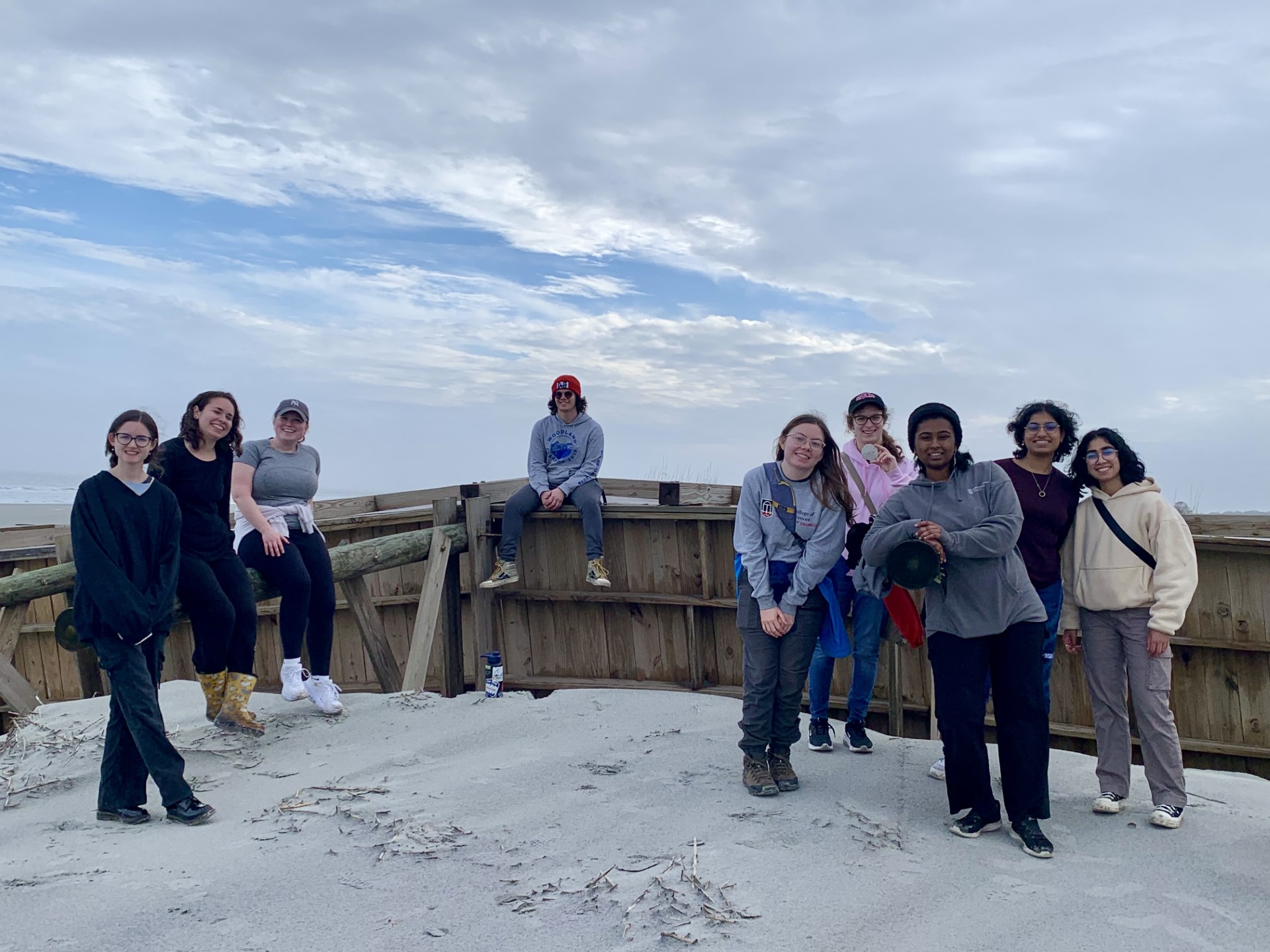 UGA's Franklin Residential College visits UGAMI - Marine Institute